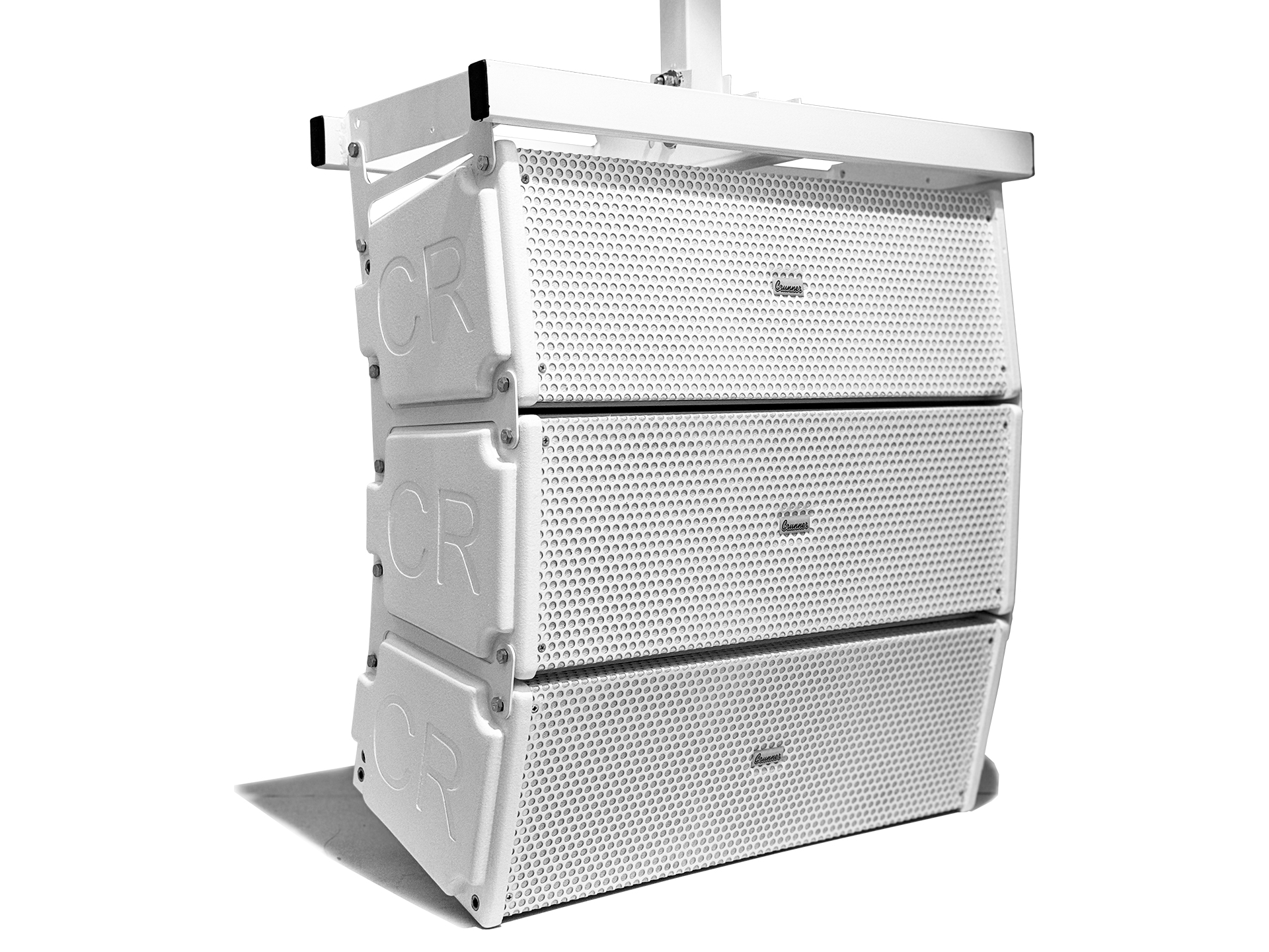 Caixa Line Array Passiva Horizontal HL6 Branca - Valor Unitário - Alfibras