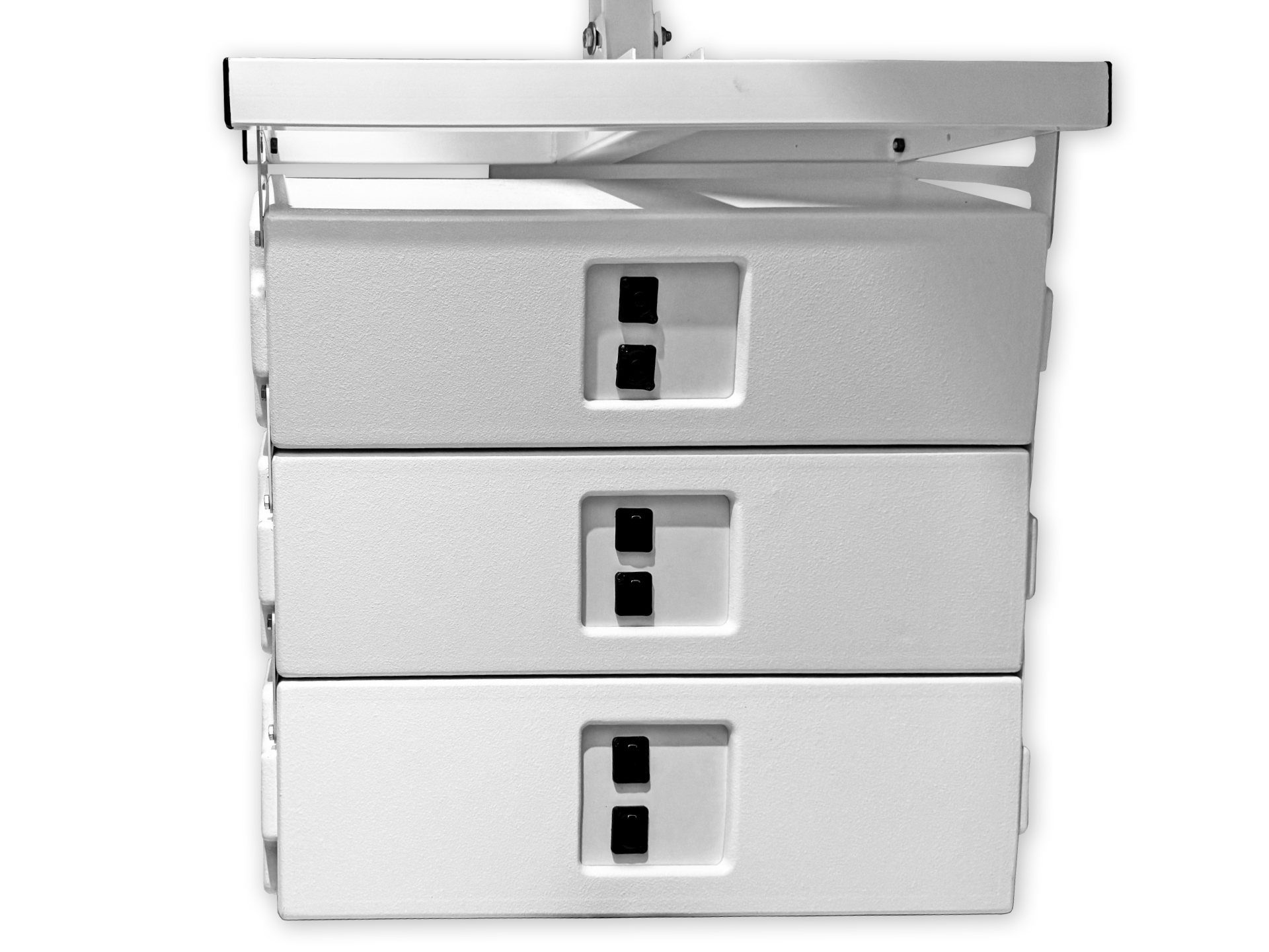 Caixa Line Array Passiva Horizontal HL6 Branca - Valor Unitário - Alfibras